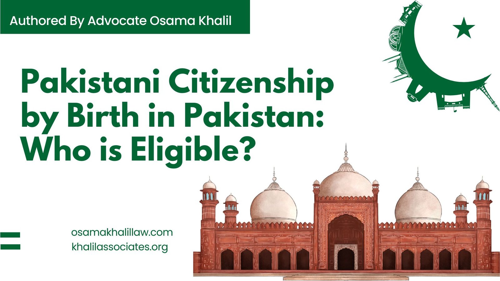 Pakistani citizenship by birth: Who Qualifies & How to Get It?