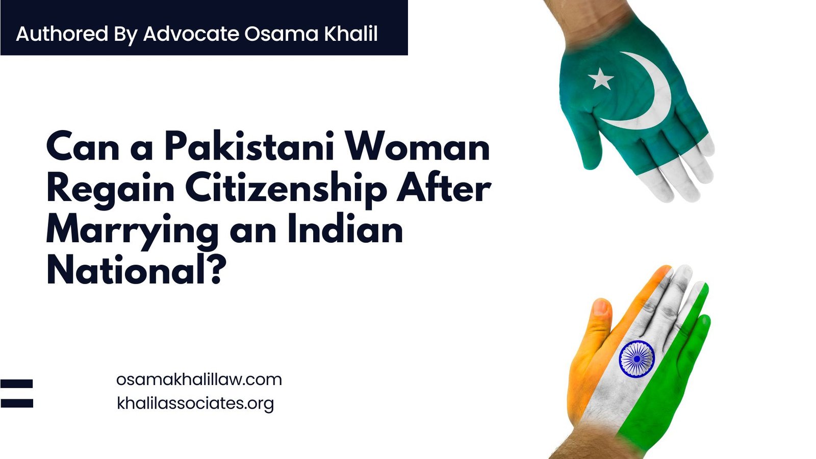 Pakistani citizenship after marriage to Indian - Explained